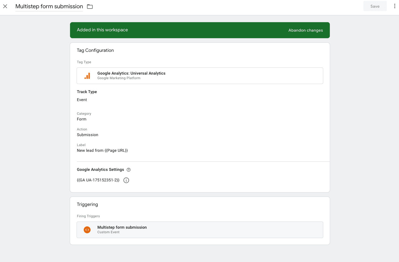 Tracking each step of a multistep form through Google Tag Manager ...