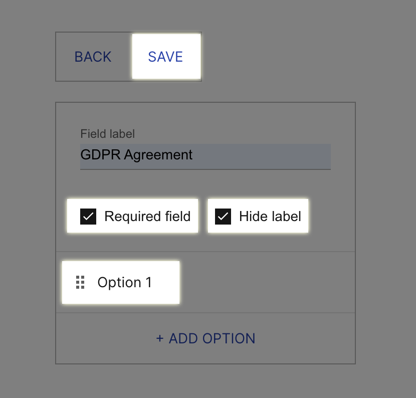 Using a form checkbox field as a statement of consent – Instapage Help Center