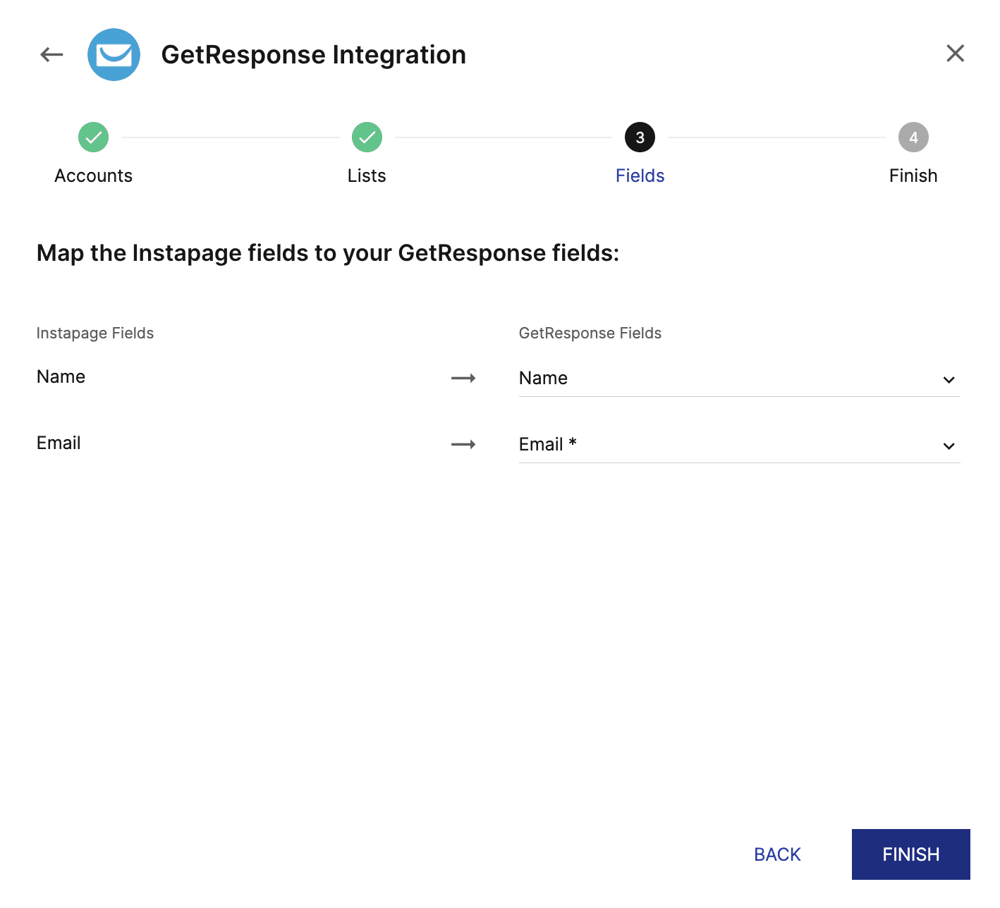 Integrating with GetResponse – Instapage Help Center